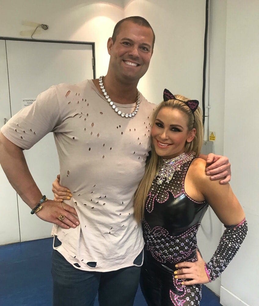 Former WWE Superstar Backstage at RAW