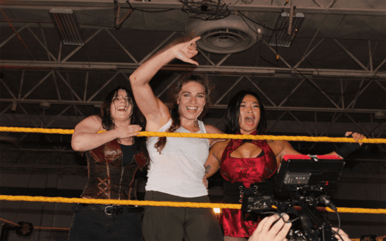 Cameras Captured Marina Shafir's First WWE Match
