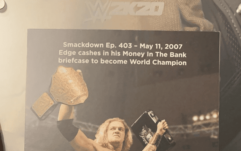 Edge Making Things Right After WWE 2K20 Ultimate Edition Rips Off Fans