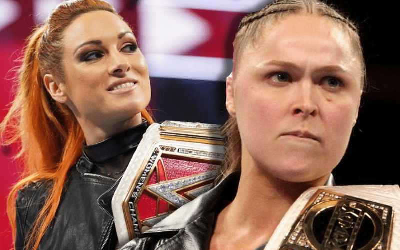 Becky Lynch Breaks Ronda Rousey Streak As WWE RAW Women's Champion