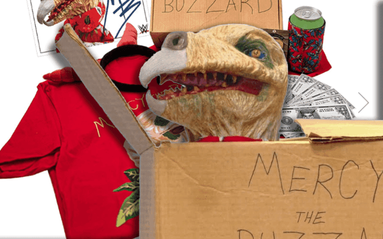 WWE Selling Limited Edition Mercy The Buzzard Collector's Boxes