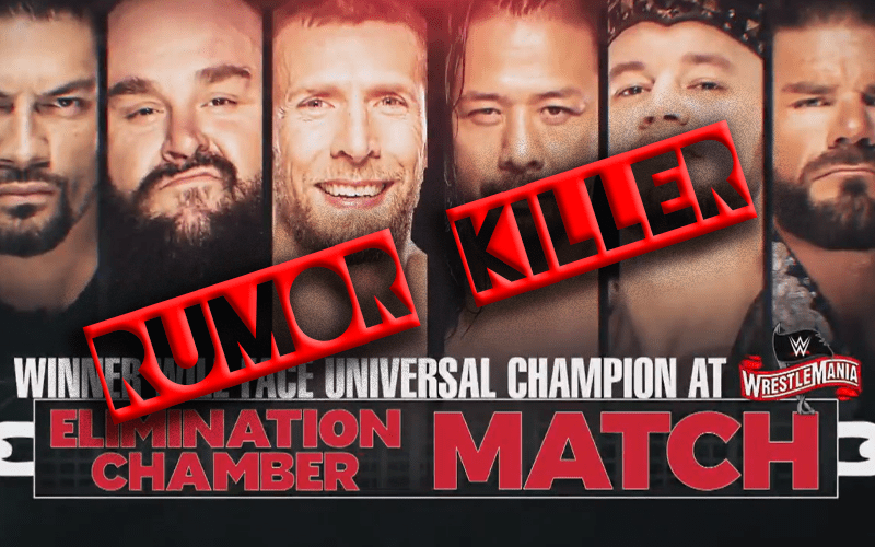 Rumor Killer On WWE Elimination Chamber Match Participants Rumor Killer On WWE Elimination Chamber Match Participants