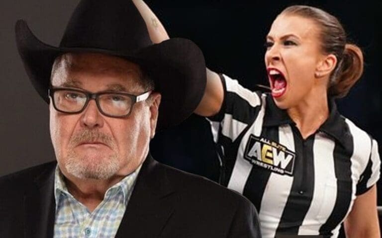 Jim Ross Says AEW Referees Are Being Abused & He's Mentoring Them