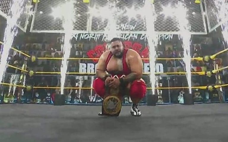 Bronson Reed Wins WWE NXT North American Title Bronson Reed Wins WWE NXT North American Title