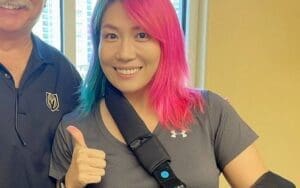 Asuka Likely Injured As She Reveals Photo While Wearing Arm Brace