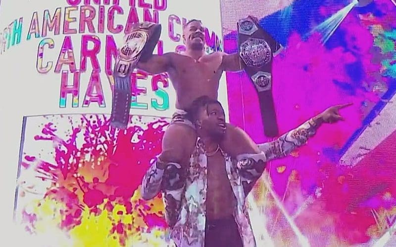 Carmelo Hayes Wins To Unify NXT North American & Cruiserweight Title At New Year's Evil