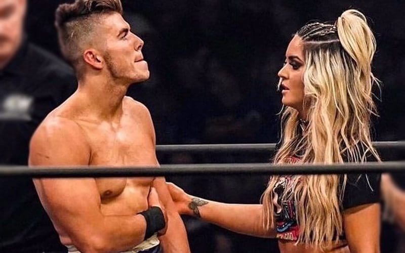 AEW Turning Sammy Guevara & Tay Conti Heel Due To Fan Reaction AEW Turning Sammy Guevara & Tay Conti Heel Due To Fan Reaction