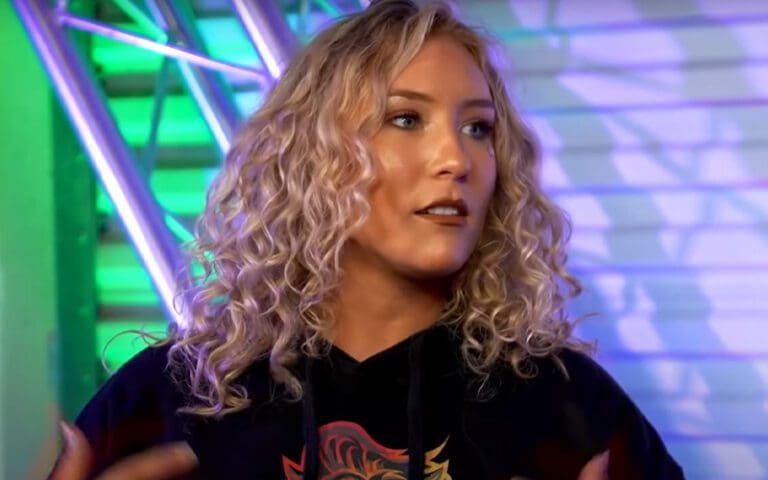 Nikkita Lyons Is Backstage At Wwe Extreme Rules