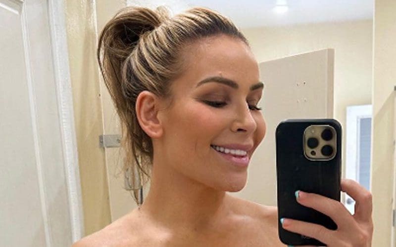 Natalya Proves That Beach Bathroom Selfies Are The Best With Revealing Photo Drop