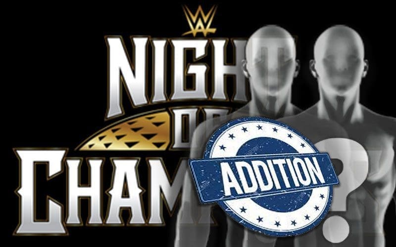 WWE Considering Adding Another Match To Night Of Champions Card WWE Considering Adding Another Match To Night Of Champions Card