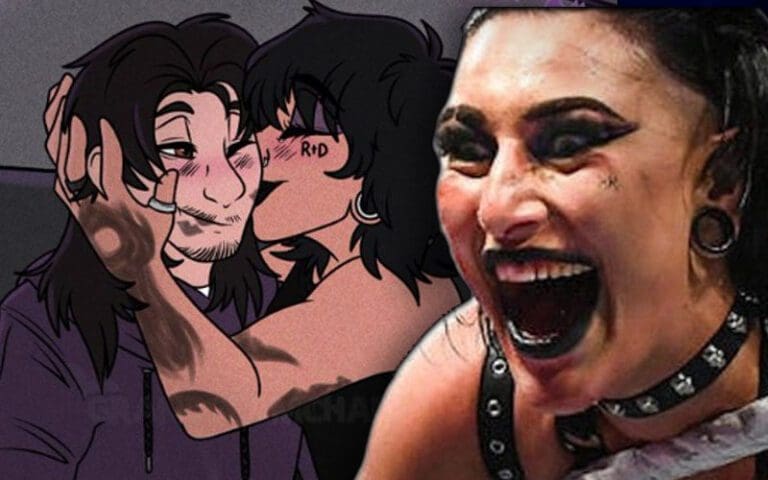 Rhea Ripley Approves Of Fan Art Where She Gets Intimate With Dominik Mysterio