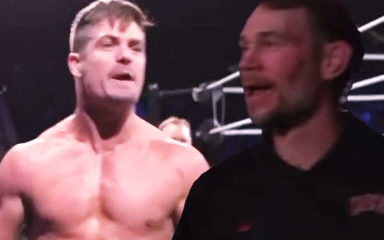 UFC Hall of Famer Forrest Griffin Chases Grayson Waller from Ringside ...