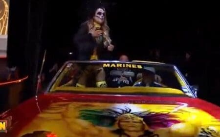 Thunder Rosa's Lowrider Entrance on 12/23 AEW Collision Pays Tribute to ...