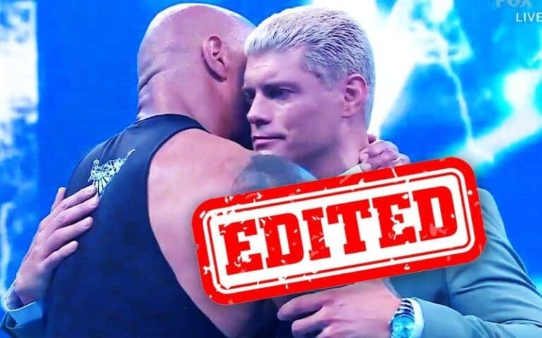 WWE Edits Out Cody Rhodes' Sad Reaction During The Rock Segment After ...