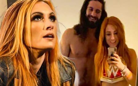 Becky Lynch Reveals Circumstances That Led to Scandalous Photo With Seth Rollins