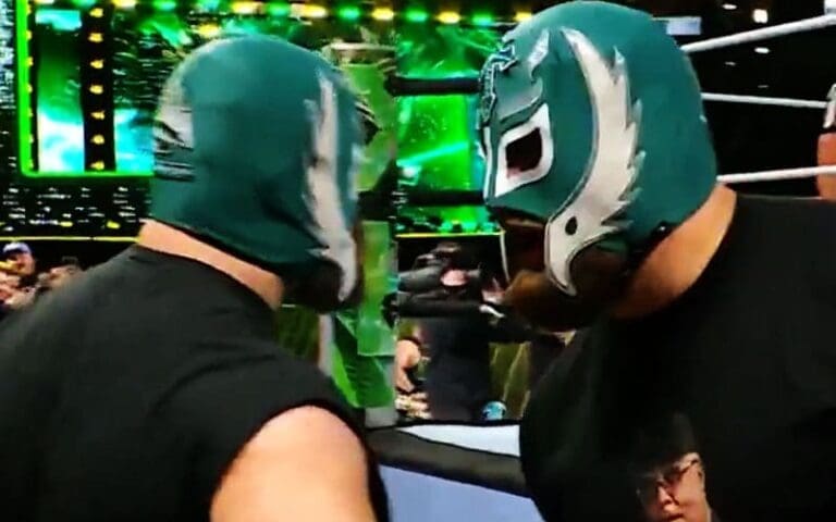 Backstage Reaction to Jason Kelce And Lane Johnson Appearance at WrestleMania 40 Saturday
