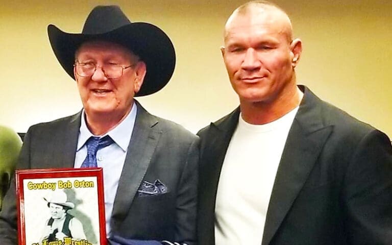 Randy Orton Honors Father "Cowboy" Bob Orton with Hall of Fame Induction in St. Louis