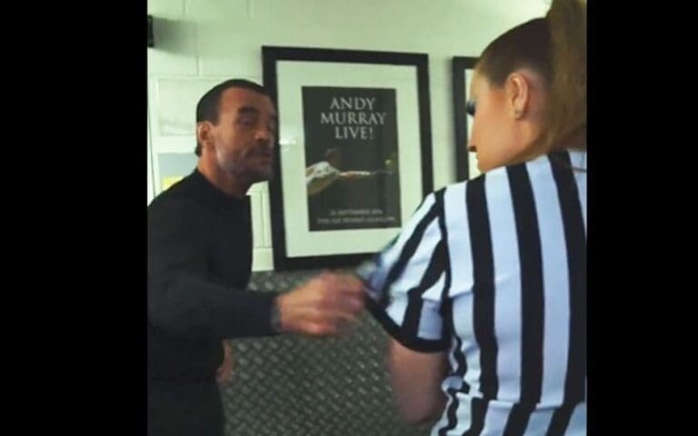 Footage Unveils How CM Punk Acquired Referee Shirt for 2024 WWE Clash ...