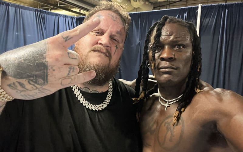 R Truth Confuses Jelly Roll With Post Malone Backstage At Wwe Summerslam