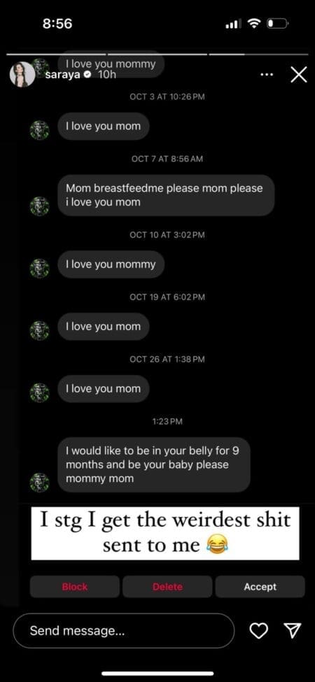 Saraya Reveals Incredibly Creepy DMs She Received from Thirsty Fan