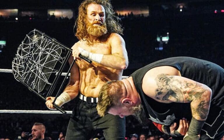 Barbed Wire in Kevin Owens vs. Sami Zayn Elimination Chamber Match Was ...