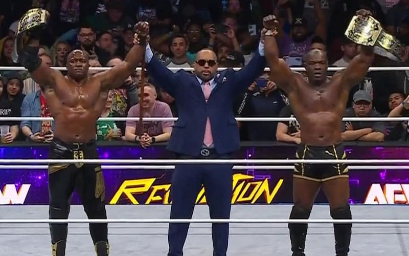 Hurt Syndicate Dominate In AEW Tag Team Title Defense At Revolution 2025
