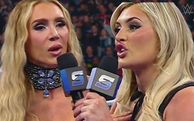 Charlotte Flair & Tiffany Stratton Went Off Script in Explosive SmackDown Segment