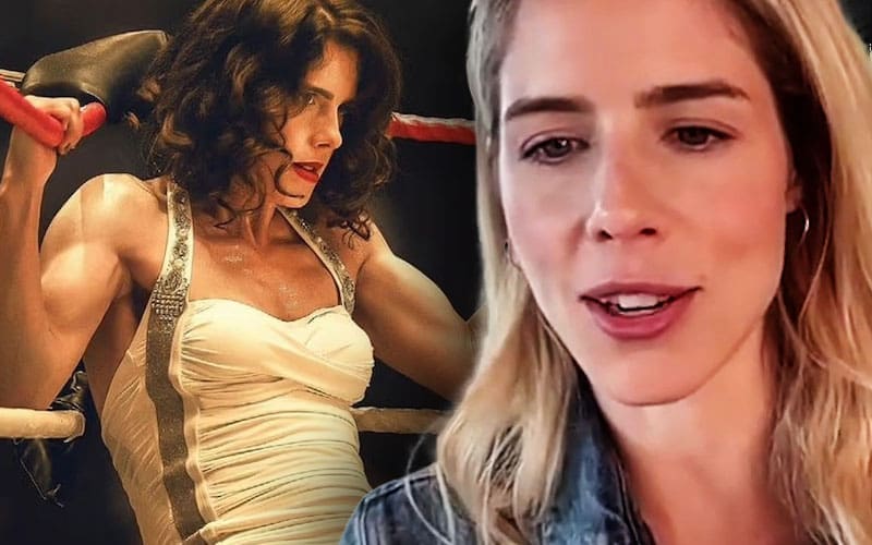 Emily Bett Rickards Trained Like a Real Wrestler for ‘Queen of the Ring ...