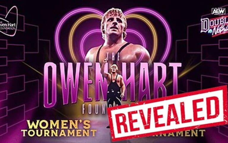 Owen Hart Tournament Brackets Revealed During 4/2 AEW Dynamite