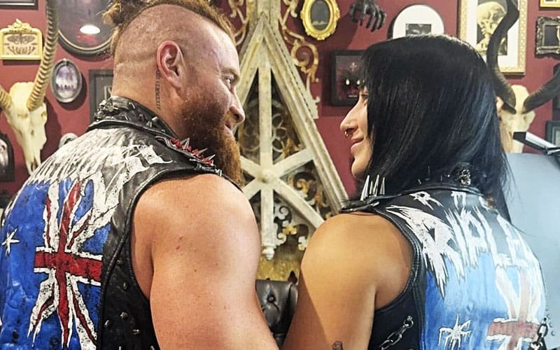 Rhea Ripley Grabs Buddy Matthews’ Butt in Bold Instagram Post