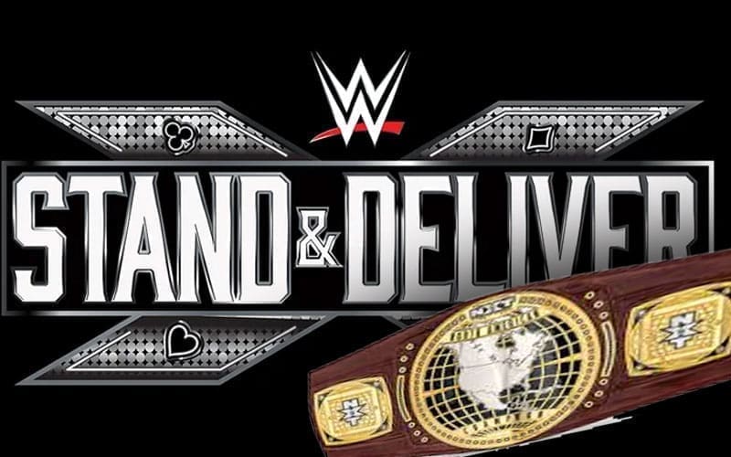WWE Books NXT North American Title Match For Stand & Deliver