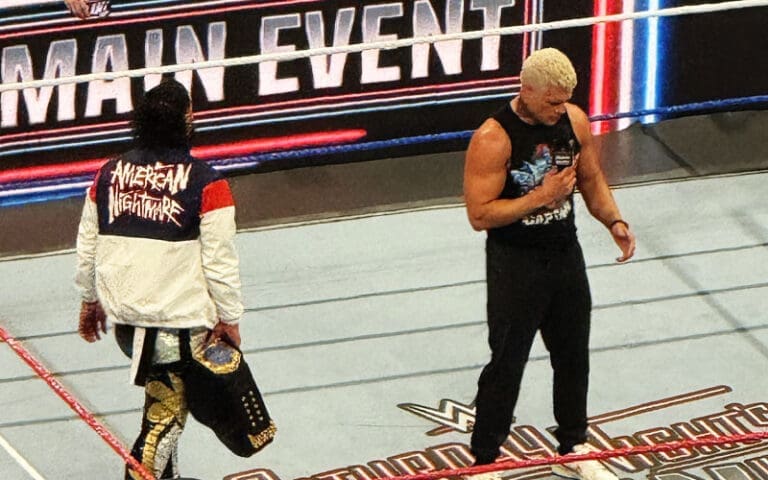 What Happened with Cody Rhodes After Saturday Night's Main Event Cameras Stopped in Tampa