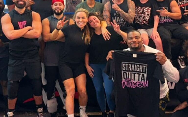 Aalyah Mysterio Spotted Training Alongside WWE Stars at the Dungeon