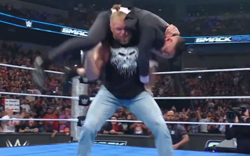 Why Corey Graves Was Allowed to Take Brock Lesnar’s F5 on SmackDown